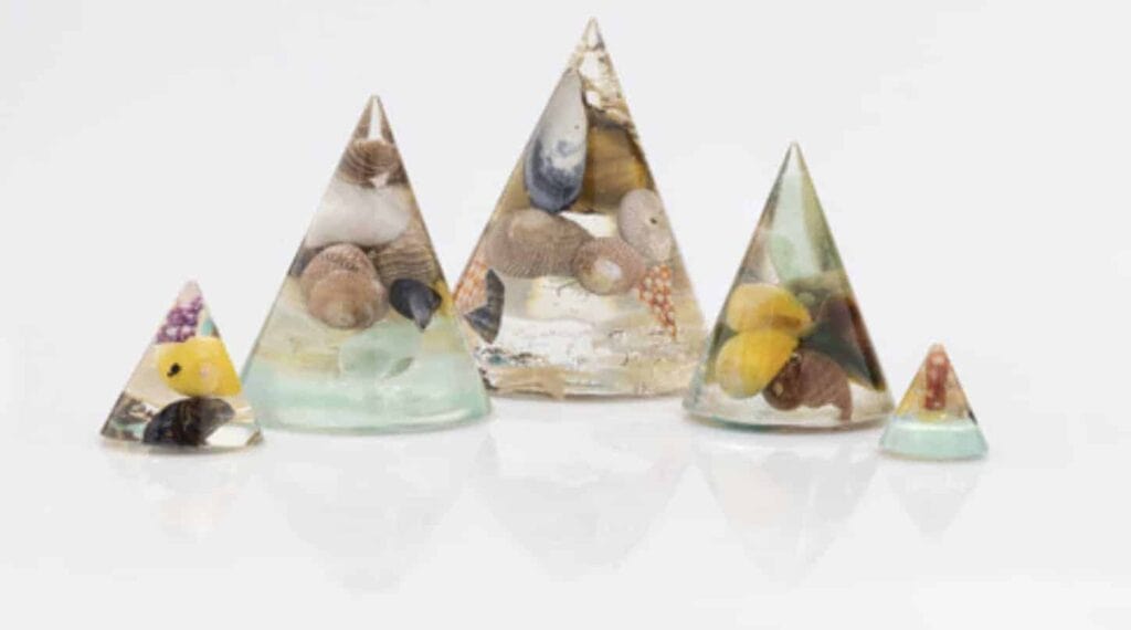Decorative beach cones, 5 sizes . - Scottish Island Gifts