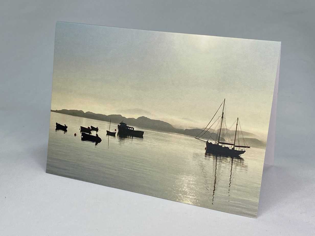 First light, Iona, card with envelope - Scottish Island Gifts