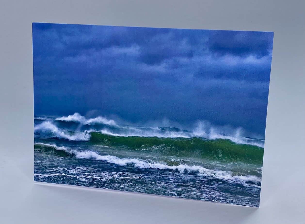 Sea spray, Iona. Card with envelope - Scottish Island Gifts