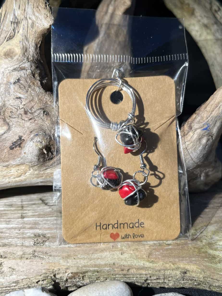 Wire Wrap Stone Set