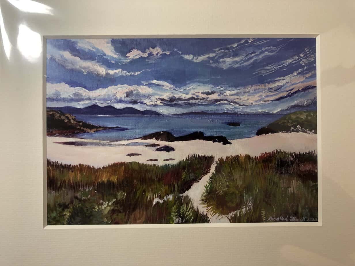 Cable Bay A4 Print - Scottish Island Gifts