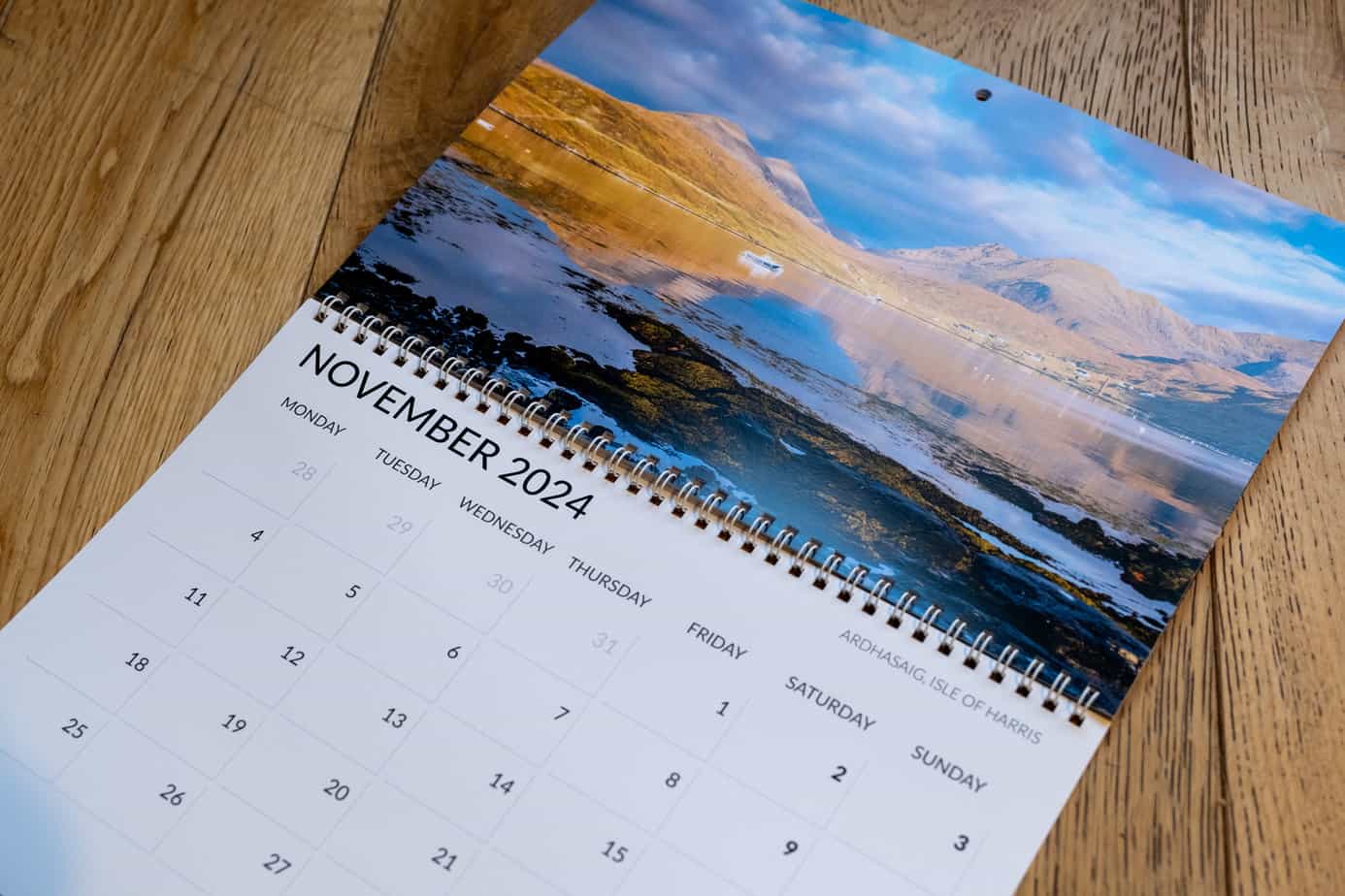 2024 Lewis & Harris Landscape Calendar - Scottish Island Gifts