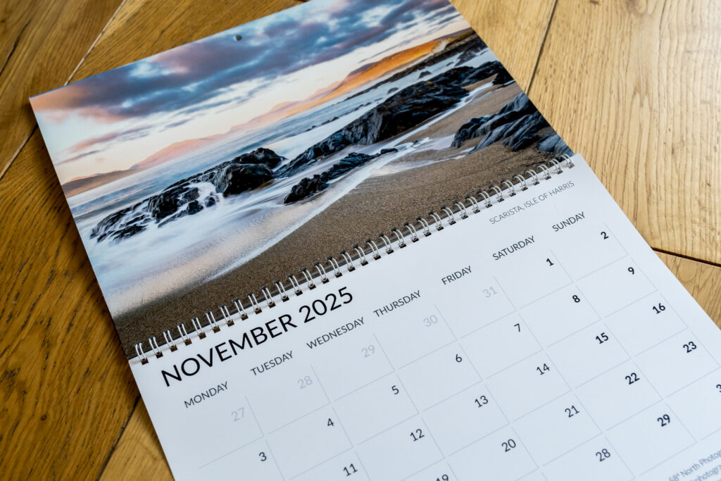 2025 Lewis and Harris Landscape Calendar - Scottish Island Gifts