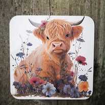 Cute coo coaster - Scottish Island Gifts